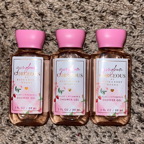 Bath & Body Works | Bath & Body | Gingham Gorgeous Mini Shower Gels All ...